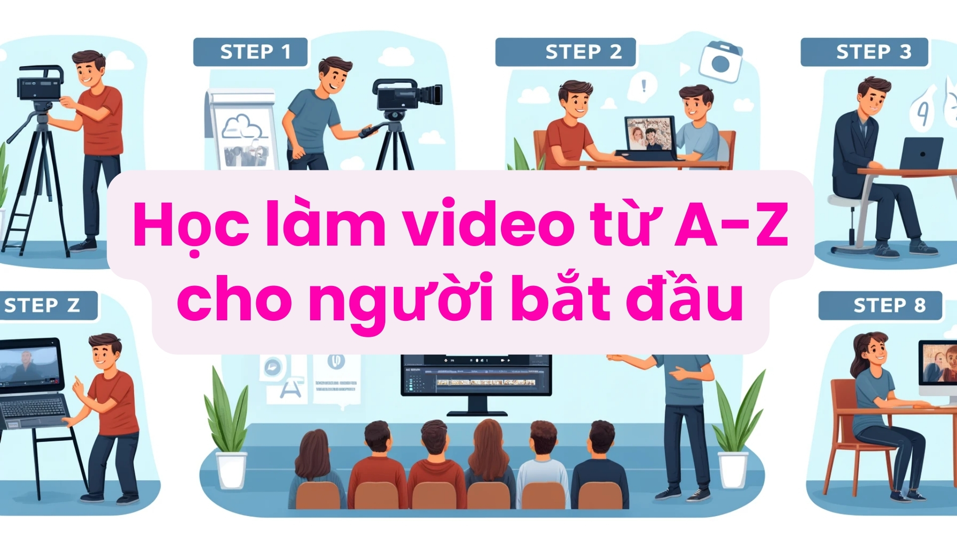 Từ A-Z: Học video cho người mới bắt đầu - Công ty CP ứng dụng công nghệ ...